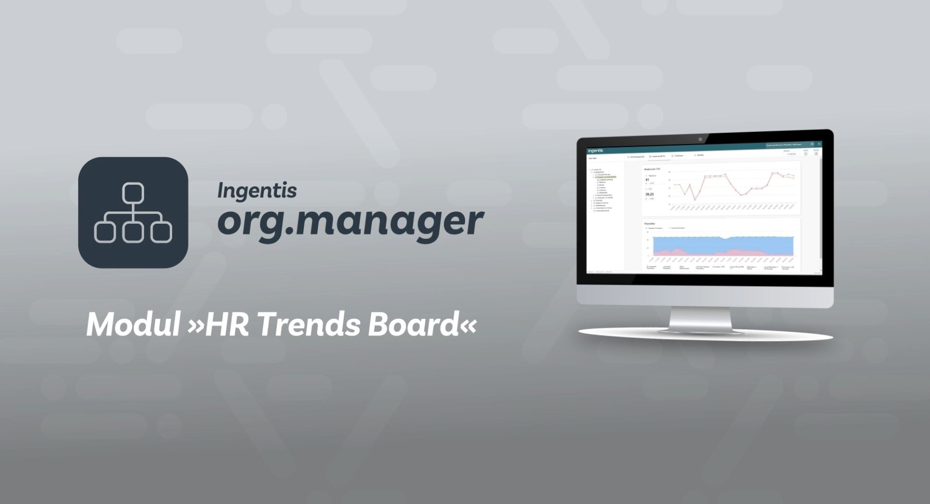 HR Trends Board: Ingentis Modul für KPIs im Zeitverlauf