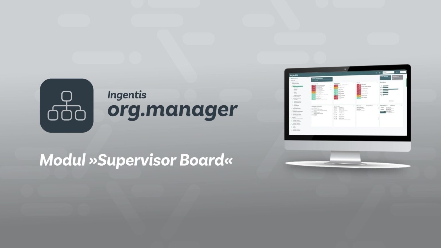 Supervisor Board: Ingentis Modul für Führungskräfte